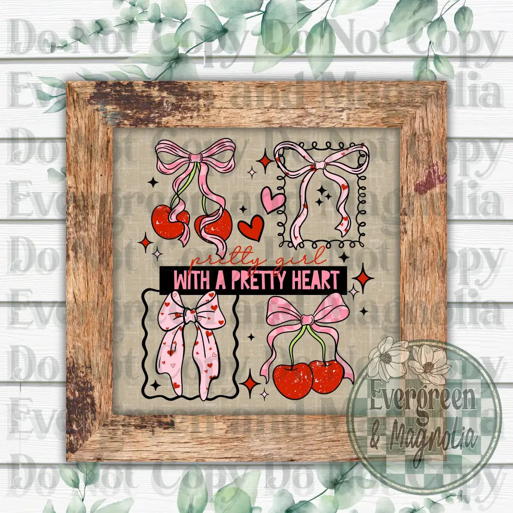 Pretty Heart – Evergreen & Magnolia