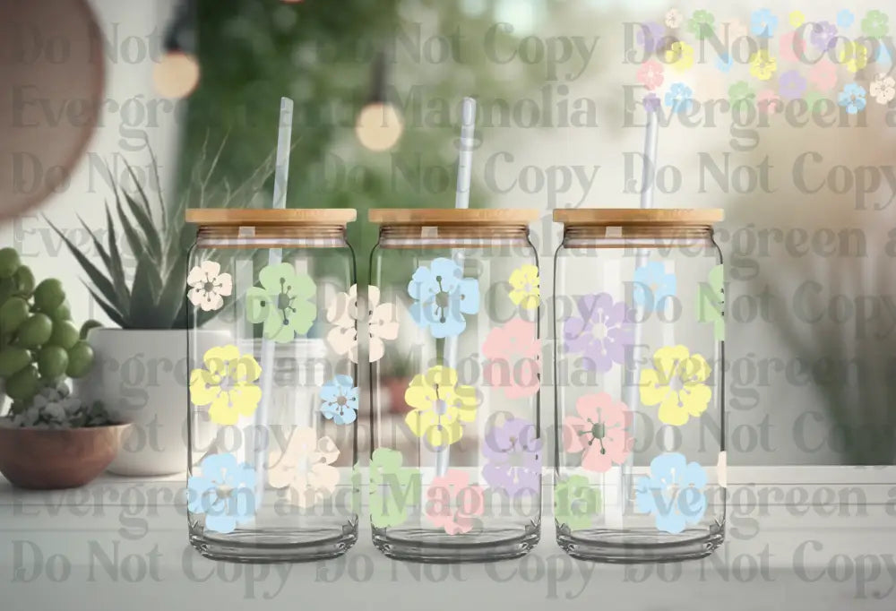 Pastel Flowers – Evergreen & Magnolia