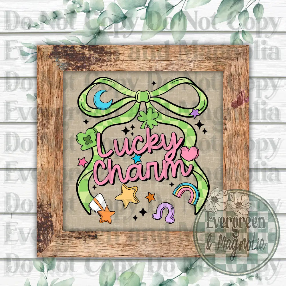 Lucky Charm – Evergreen & Magnolia