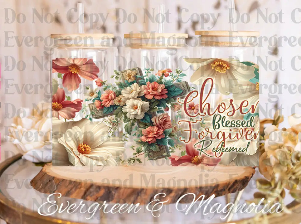 ChristianCrossflowerReligious – Evergreen & Magnolia
