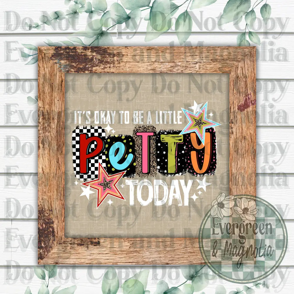 Petty Today (White) – Evergreen & Magnolia