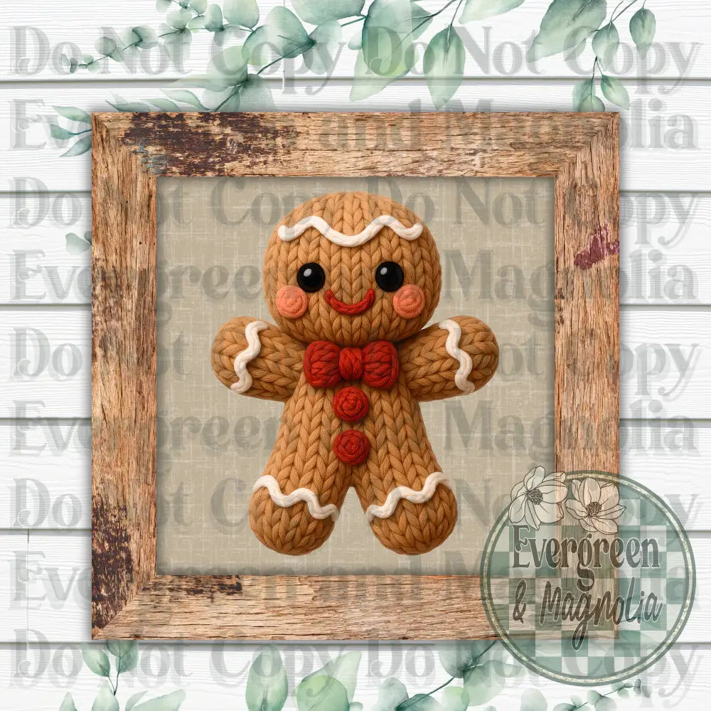Yarn Gingerbread – Evergreen & Magnolia