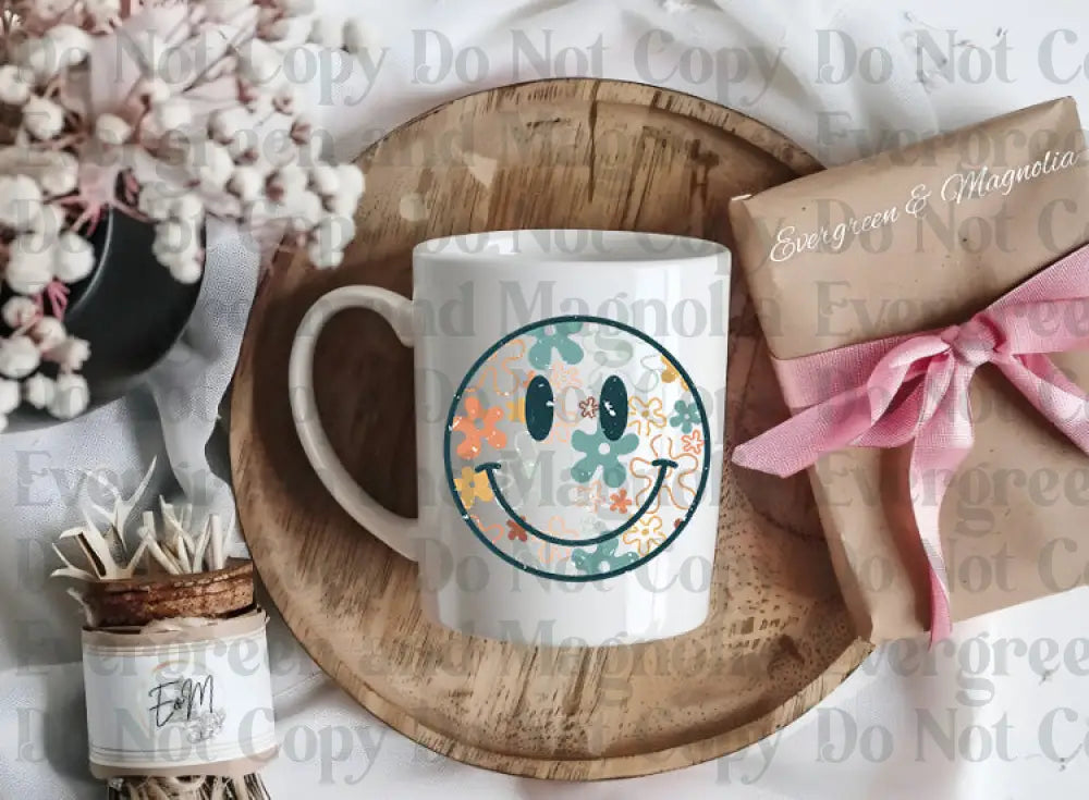 distressed smiley 12 - no background – Evergreen & Magnolia