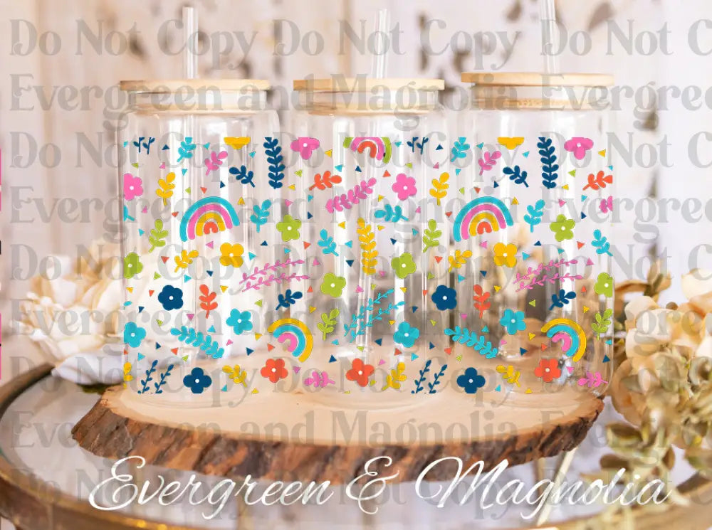 neon rainbows – Evergreen & Magnolia